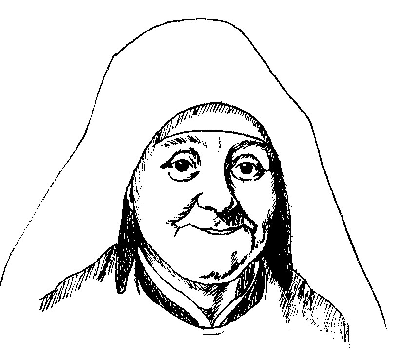 Julie Smiling Saint drawing | Godseeker Art